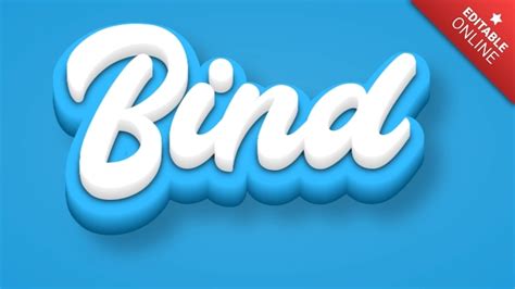 Bind Text Effect Generator Bind Text Effect Generator