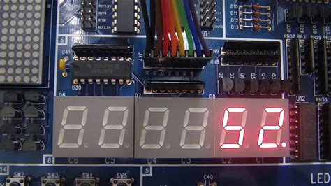 Video Lab02 02 7seg Disp0~99七段顯示器顯示數字0~99計數 Youtube