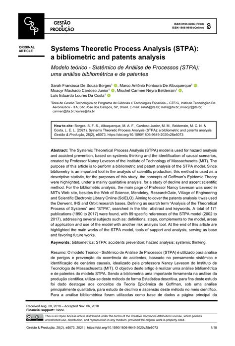 Systems Theoretic Process Analysis Stpa A Bibliometric And Patents