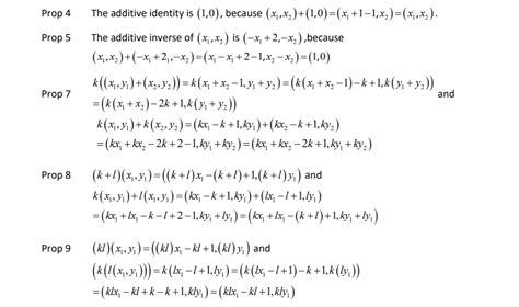 Solved Here Are The Properties 4 5 And 9 So Can You Help Chegg Com