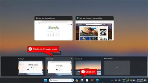 how to switch between desktops in windows 11 or windows 10 winbuzzer