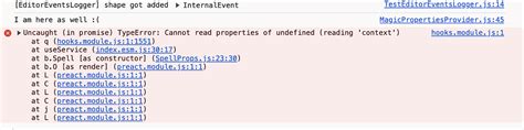 Useservicemodeling Returning Cannot Read Properties Of Undefined Reading Context Camunda