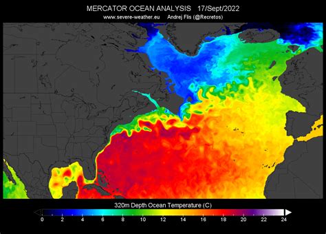 Strong Ocean Anomalies Are Developing Over The Gulf Stream Area In The