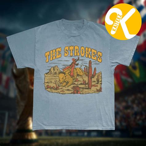 The Strokes Merch Reality Awaits Tour 2026 Collection Bull Rider Unisex