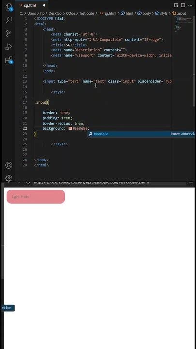 Input Field Animation With Css 20 Html And Css Css Htmlinputfield Youtube