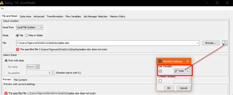 help to read sheets with loop knime analytics platform knime