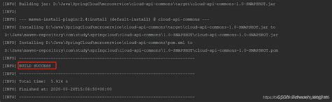 手把手教你搭建springcloud项目（一）图文详解 spring cloud搭建 csdn博客