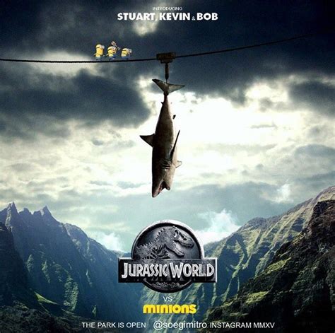 Jurassic World Vs Minions Jurassic World Trailer Jurassic Park World
