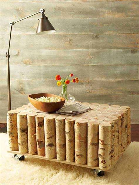 Bring home the element of surprise with tree trunk décor 12 unique DIY projects