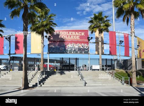 Mission Viejo California 8 Jan 2023 Entrance To The Football