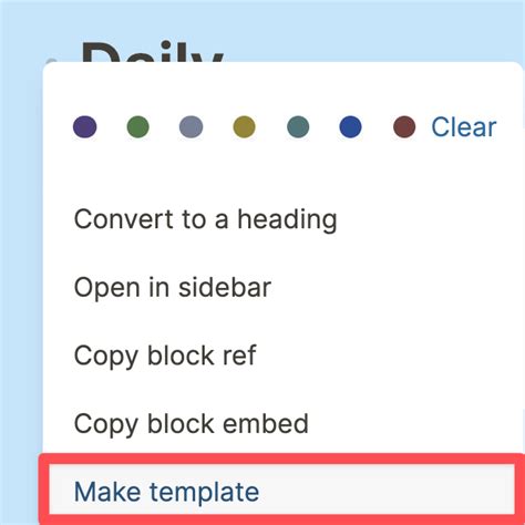 How To Set Up An Automated Daily Template In Logseq