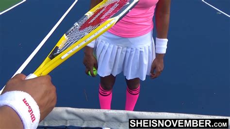 Naive Ebony Tennis Slut Loses Match Get Big Cock In Mouth Blowjob Porn Feat Msnovember