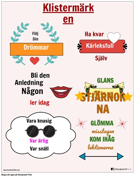 Citat Klistermärken Storyboard Por Sv Examples