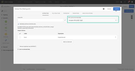 Managing Encrypted Data Adobe Campaign