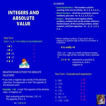 Understanding Integers Bundle Distance Learning TPT
