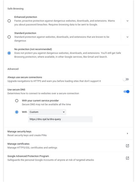 Public DNS DNS Over TLS DNS Over HTTPS