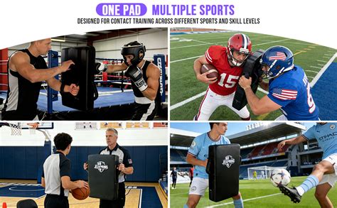Joxpring Football Blocking Pad With 5 Reinforced Webbing