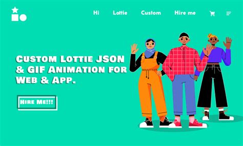 Create Custom Lottie And Web Animation For Your Website By Habib Paracha Fiverr