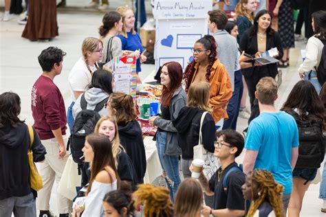 Student Organization Fair Showcases On Campus Groups