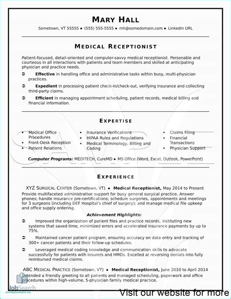 Resume For Medical Coder Fresher