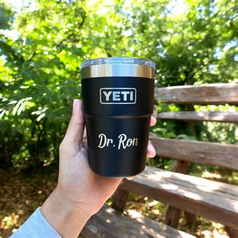 Personalized Yeti 16oz Stackable Cup T For Him Her Birthday