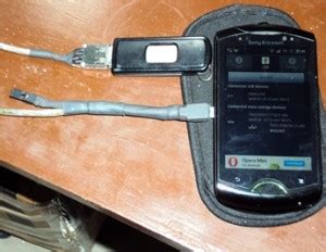 Diy Usb Otg Cable Connects Flash Disk To Android Phone Dangerous Prototypes