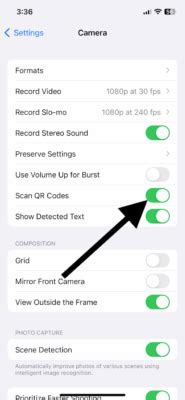 IPhone IPad Camera Does Not Scan QR Codes How To Fix MacReports