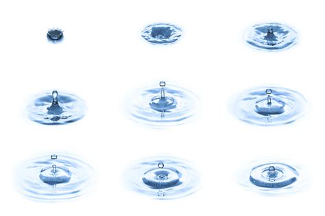 푸른 물 스플래시 물방울 매크로 시리즈 순도 이완 및 환경 개념 물에 대한 스톡 사진 및 기타 이미지 물 컷아웃 0명 Istock