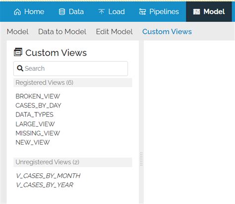 Custom Views In Xmart Ui