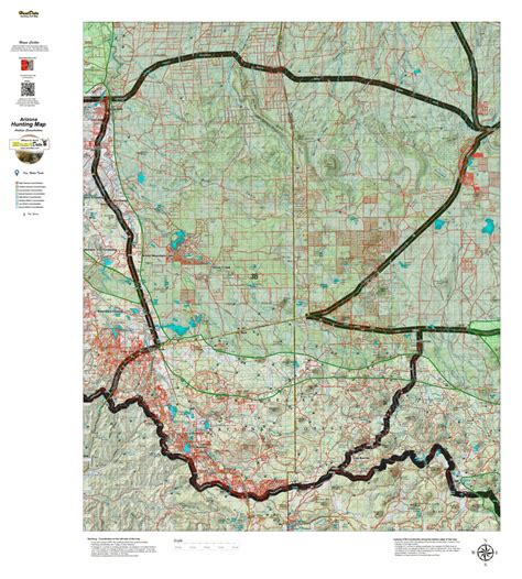 Az Unit 3b Antelope Concentrations Map By Arizona Huntdata Llc Avenza