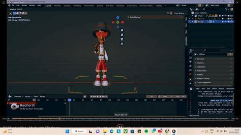 Human Body Animation In Blender Youtube