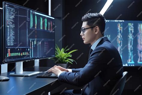 Premium Photo | Ai chat GPT programmer coding compiler encode debug and ...