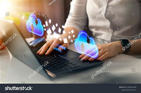 Digital System Transferring Documents Ftpfile Transfer Stock Photo 2269316189 Shutterstock
