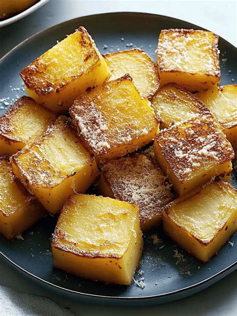 Irresistible Potato Pavé With Parmesan Crust For Cozy Dinners