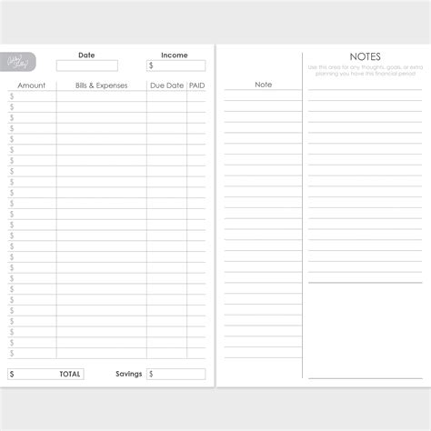 Budget Notebook 10 Year Special Edition Icons Sewn Binding