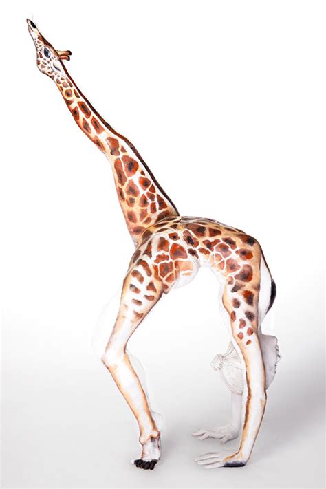 Body Paint Art Animals At Julian Romilly Blog