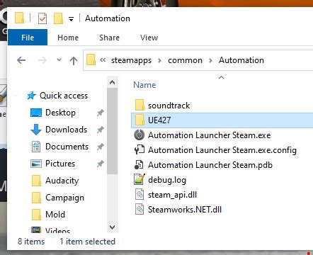 File AutomationGame Steam Folder Png Official Automation Game Wiki