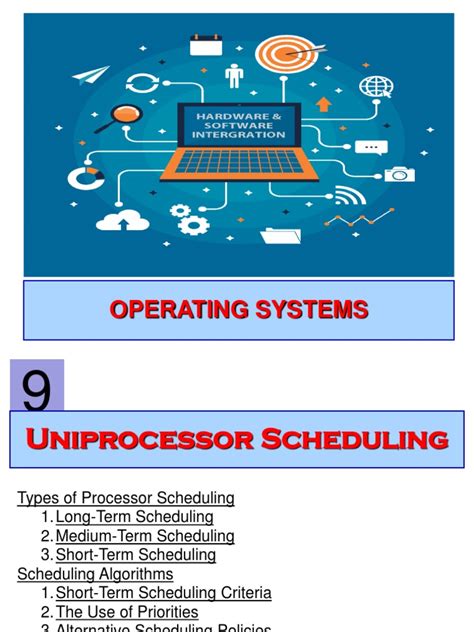 Chapter09 Uniprocessor Scheduling Pdf Scheduling Computing