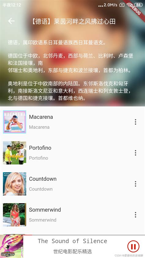 用flutter开发一款音乐app（从0到1开发一款音乐app）使用flutter开发一款网络音乐播放app Csdn博客