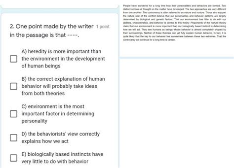 Solved People Have Wondered For A Long Time How Their