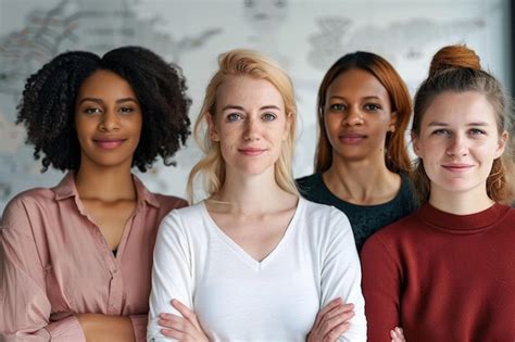 Analyze The Intersectionality Of Gender Race And S Generative Ai Premium Ai Generated Image