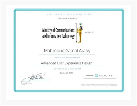 mahmoud gamal on linkedin userexperience learning udacity egfwd