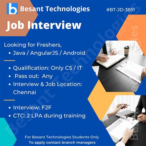 Besant Technologies On Linkedin Sql Freshers Java Bangalore Chennai React
