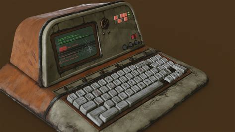 Old Retro Futuristic Spaceship Computer Download Free 3d Model By Julius Darlingjulia0