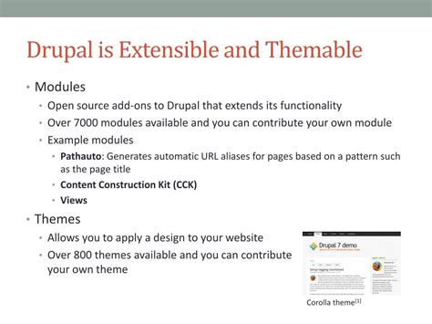 PPT Drupal PowerPoint Presentation Free Download ID 1568374