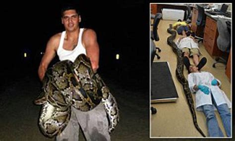 Python Kills Man