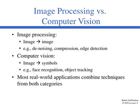 Ppt Introduction To Image Processing And Computer Vision Powerpoint Presentation Id3316692
