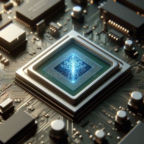 The Printed Circuit Board S Central Processor Unit Chipset For