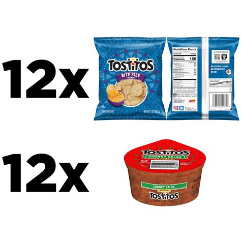 Porciones De Tostitos Tostitos Restaurant Style Tortilla Chips