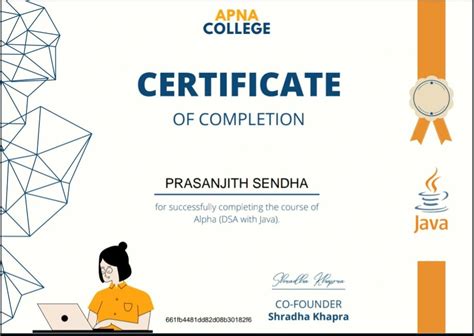 Java Dsa Coding Certification Techskills Prasanjith Sendha